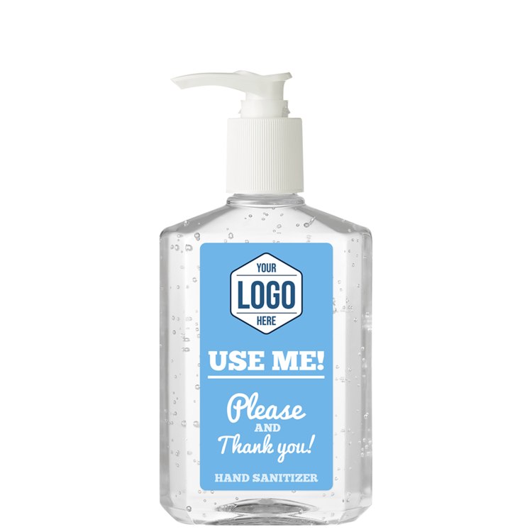 Brand Your Sanitizer Bottles With These Custom Stickers!
