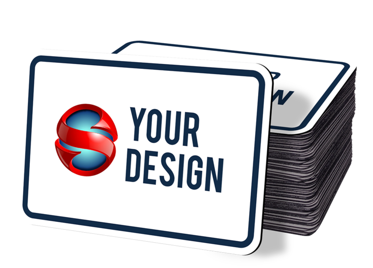 Custom High Quality, Full-Color Rounded Corner Magnets